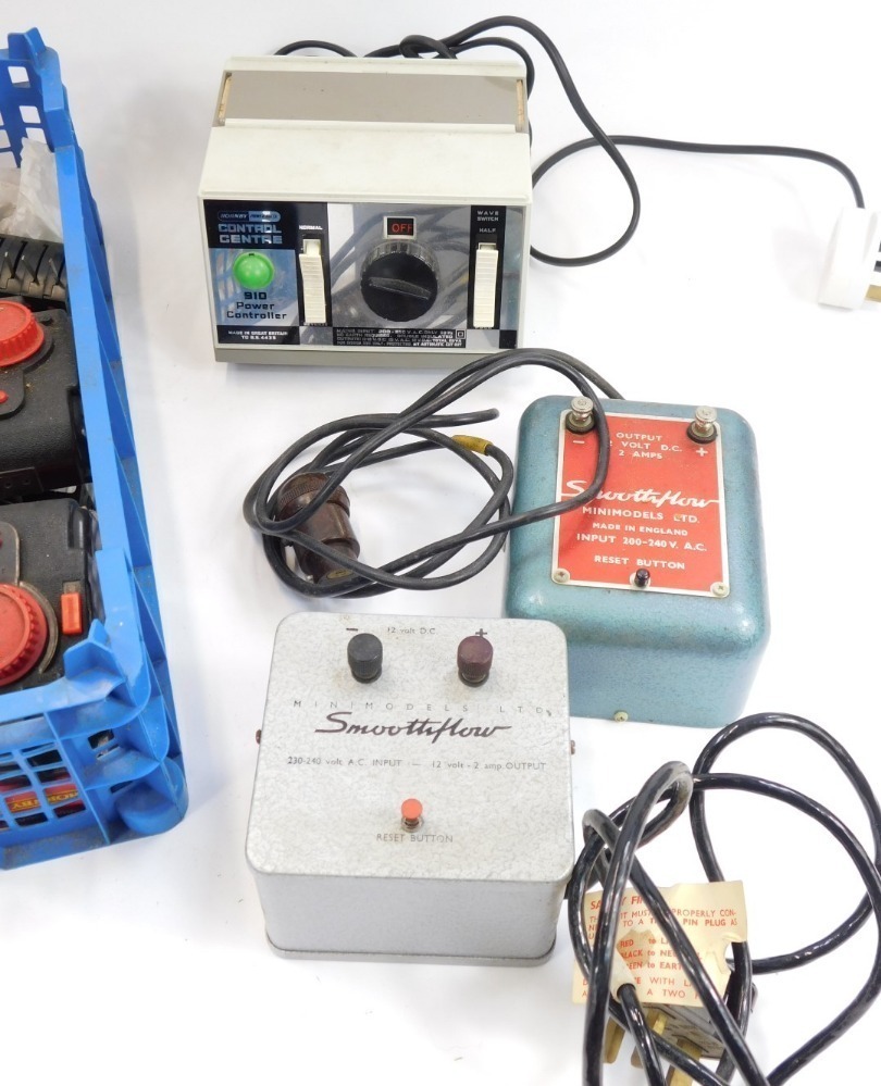 Hornby and other model railway transformers and controllers, to include ...