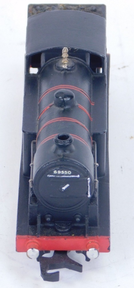 A Hornby OO/HO gauge Gresley Class N2 tank locomotive, BR lined black ...