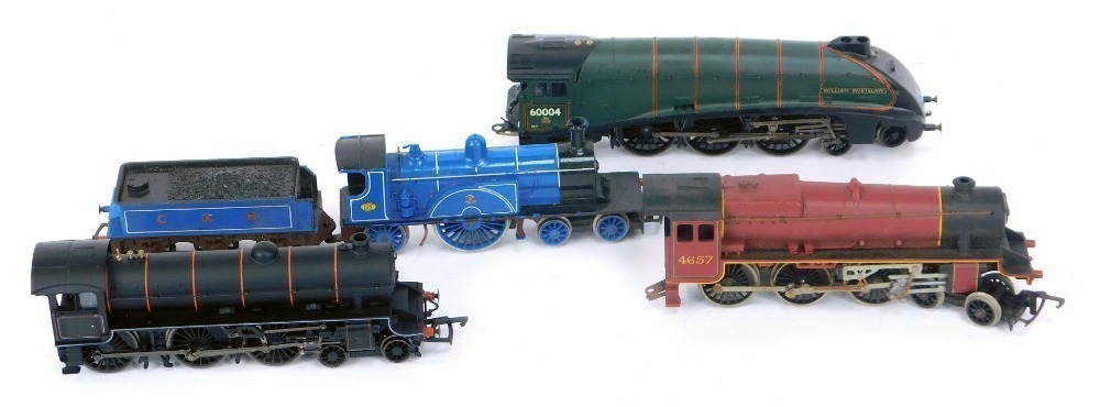 A Hornby OO gauge locomotive William Whitelaw, BR green, 4-6-2, 60004 ...
