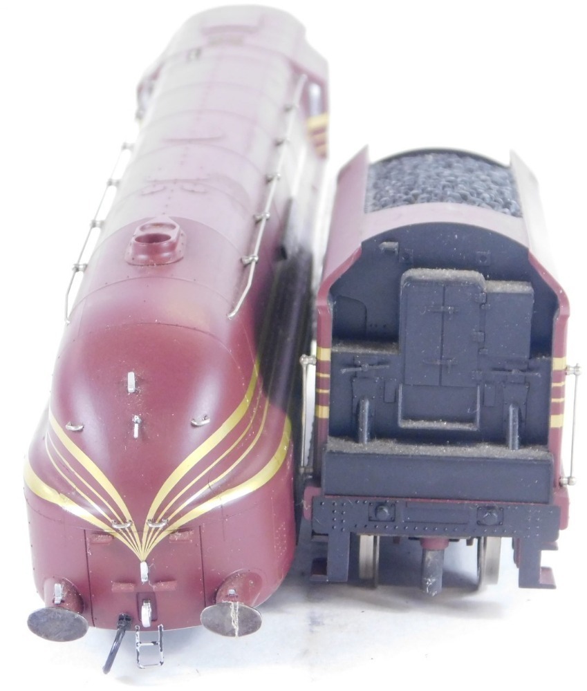 A Hornby OO gauge locomotive Duchess of Hamilton, LMS red livery, 4-6-2 ...