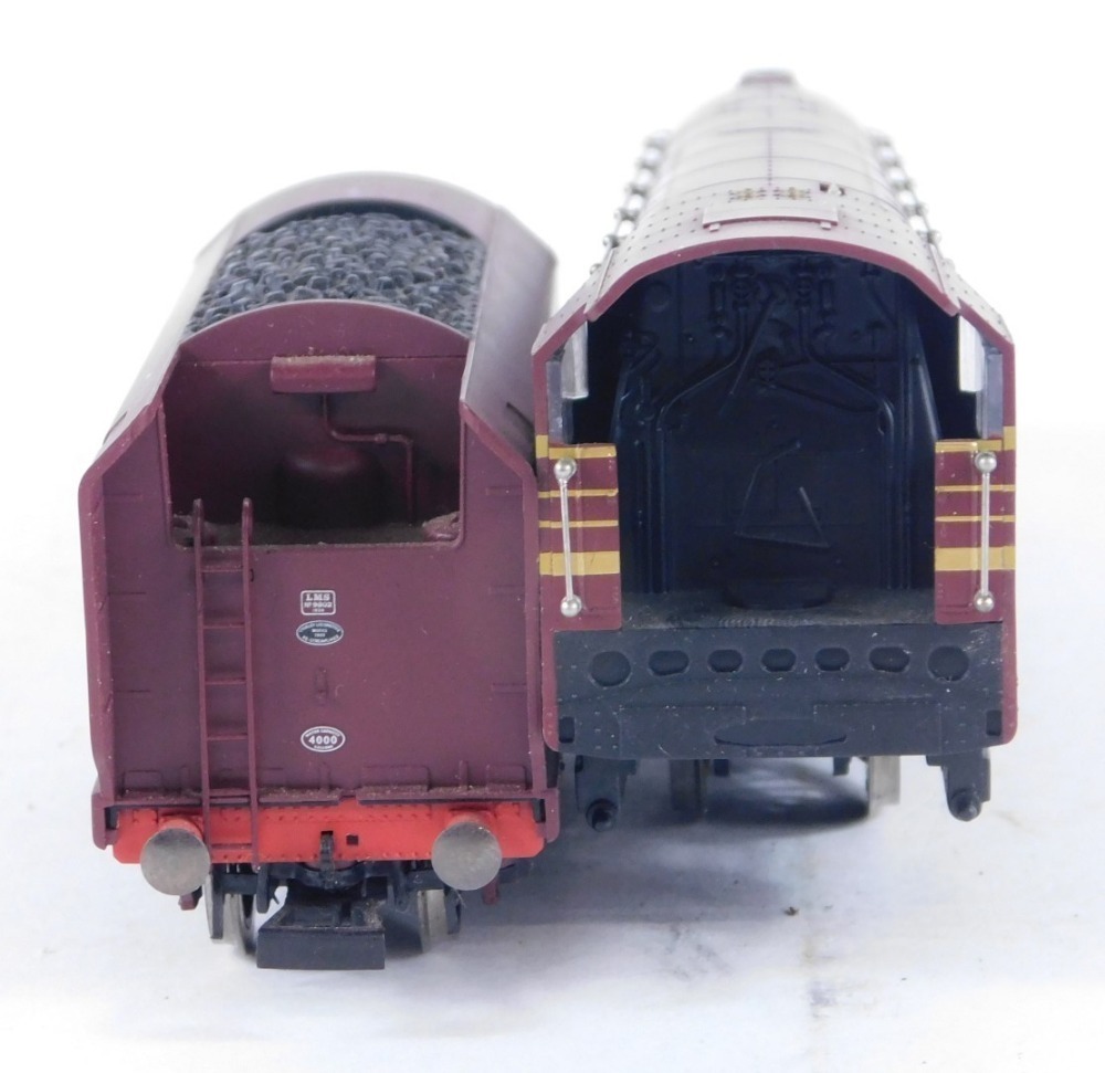 A Hornby OO gauge locomotive Duchess of Hamilton, LMS red livery, 4-6-2 ...