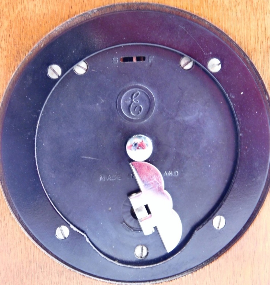 A Garrard and Co mantel clock, with Elliott movement, the 9cm diameter ...