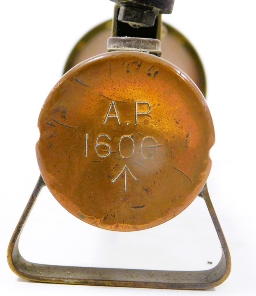 An early 20thC military signalling torch, by Shimwell Alexander and ...