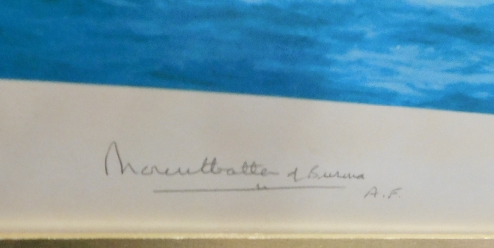 •Robert Taylor (b.1951). HMS Kelly, artist signed limited edition print ...