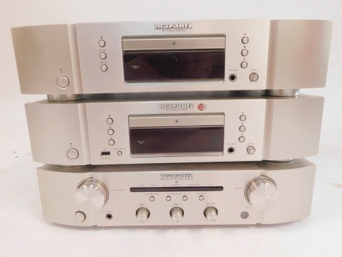 Marantz hi-fi, comprising CD player CD5005, CD player CD6006, an ...