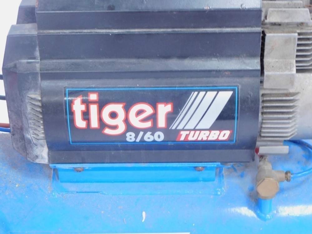 A Tiger Air Master air compressor, Tiger Turbo 8-60.