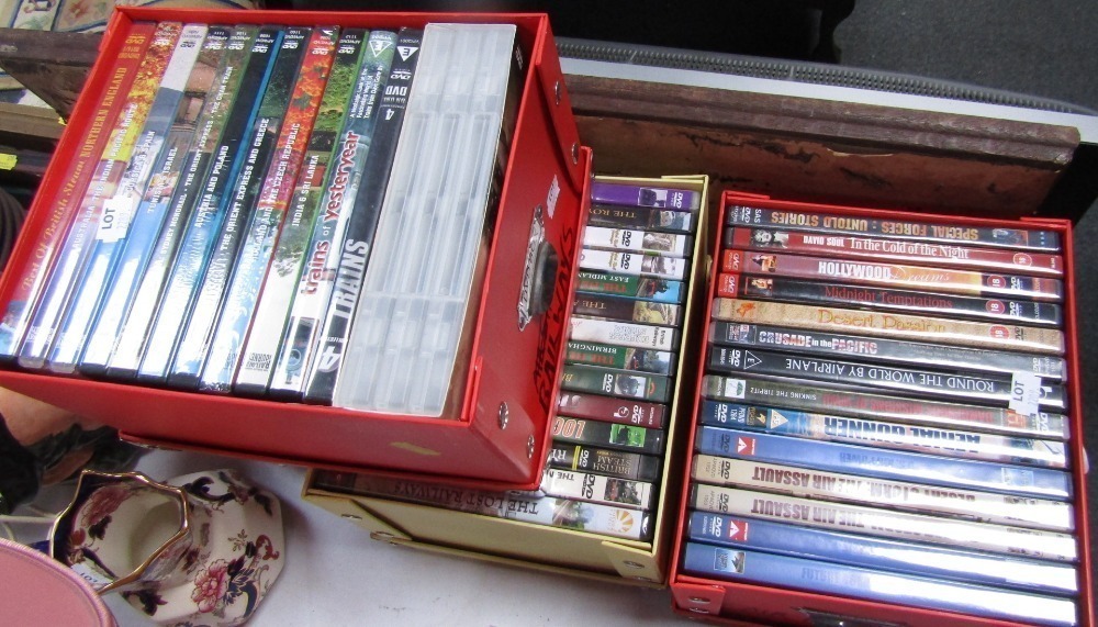 Various DVDs, to include Australia The Indian Pacific Route, Loco Hoard ...