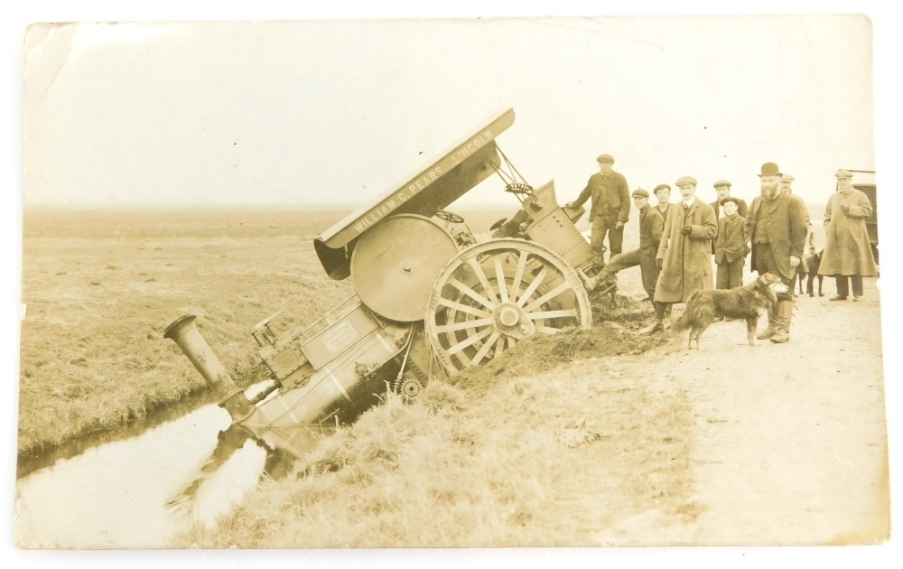A 20thC Lincoln city postcard, William C Pears Yarborough Road traction ...