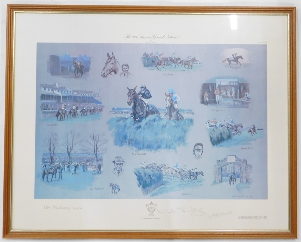 Neil Cawthorne (1936-1978). The 1984 Seagram Grand National, artist ...