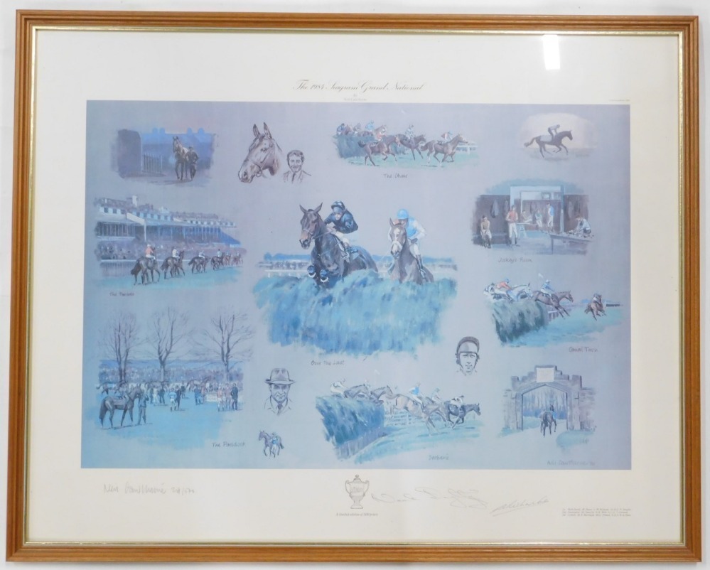 Neil Cawthorne (1936-1978). The 1984 Seagram Grand National, artist ...