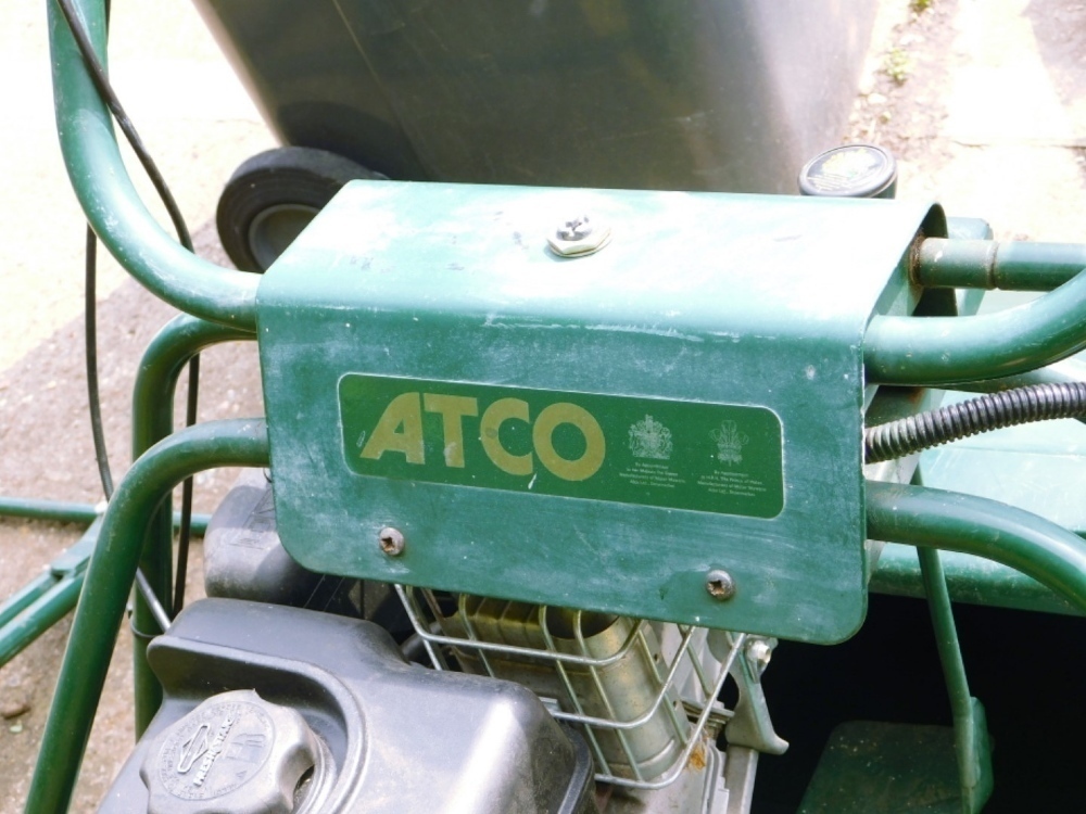 An extra wide cut Royale 30e i/c Atco ride on lawn mower, with 82cm ...