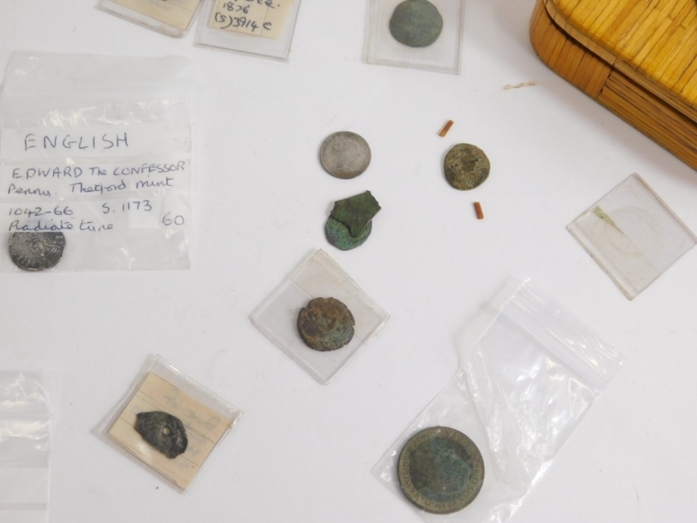 Coins, cut and others, Roman type and others, Edward IV style half ...