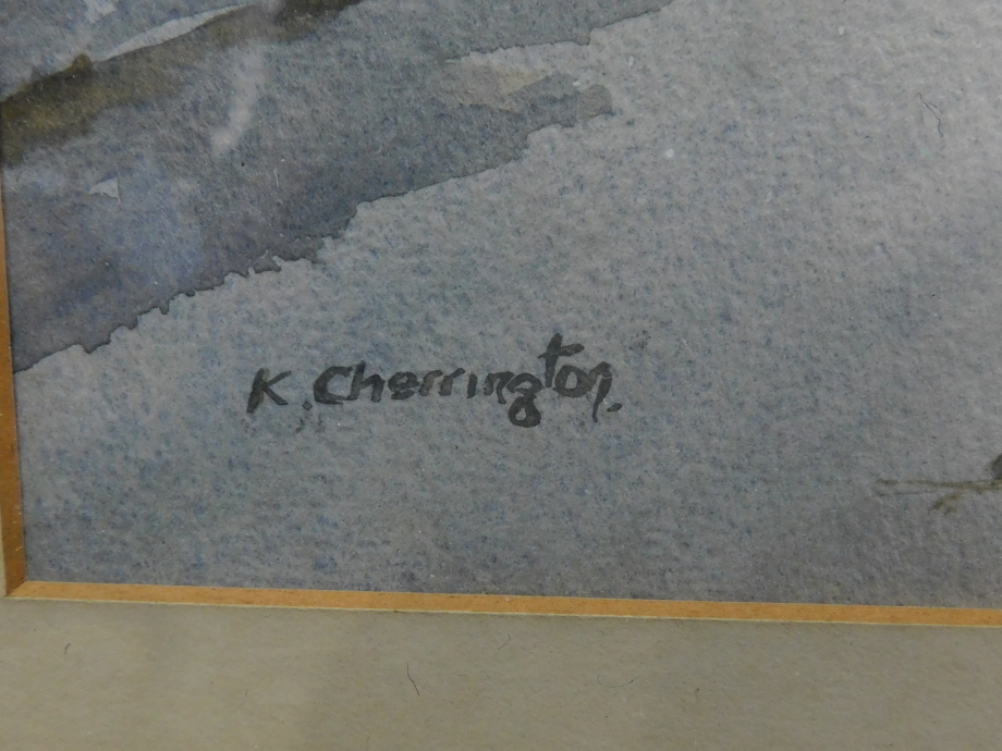 Ken Cherrington (20thC). A View of Market Street Kidderminster ...