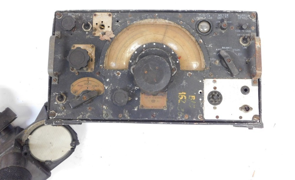 A World War II RAF Lancaster Bomber radio, and navigators drift ...