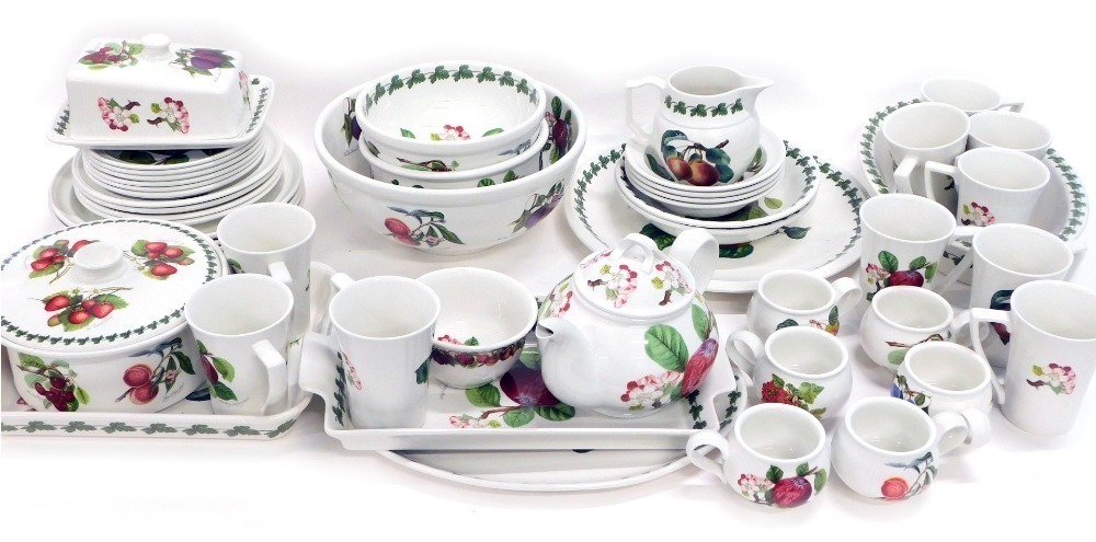Various Portmeirion pottery dinnerware, to include fruit pattern and ...