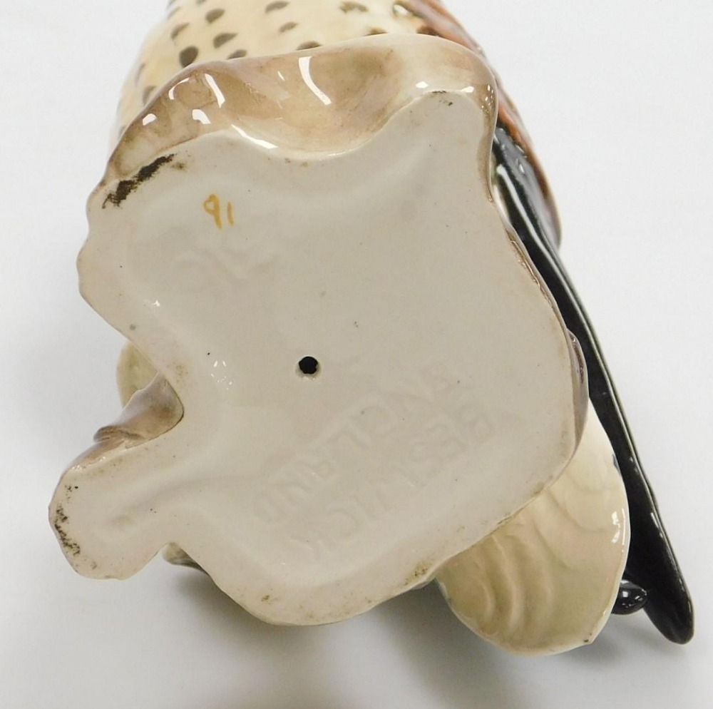 A Beswick figure modelled as a Kestrel, model no. 2136, impressed marks.