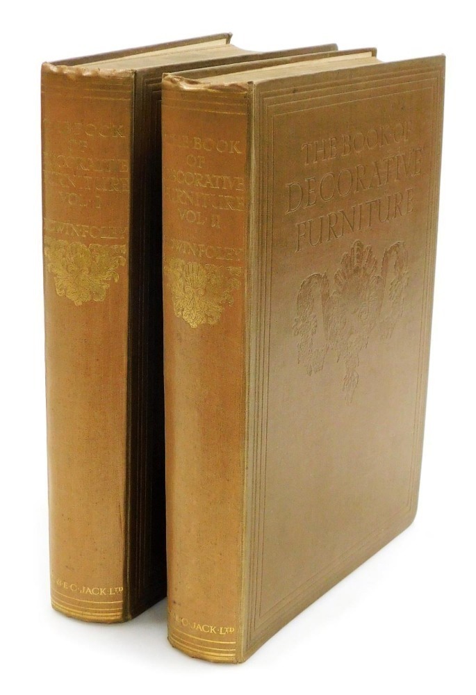 Edwin Foley. The Book Of Decorative Furniture, its form, colour ...