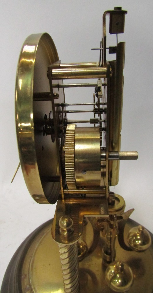 A Bentima carriage timepiece, with brass circular dial and Vincent and ...