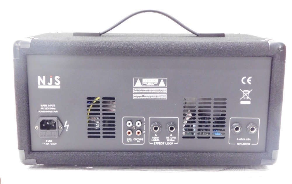 An NJS (New Jersey Soundcore) NJM62D six channel mixer amplifier with ...