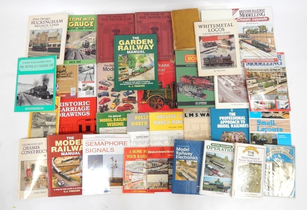 Model railway related books, to include 1960s bound editions of the ...