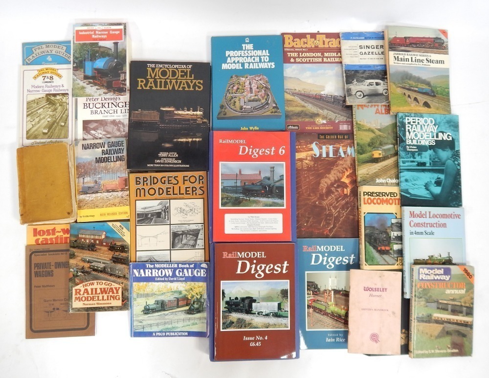 Model railway related books, to include 1960s bound editions of the ...