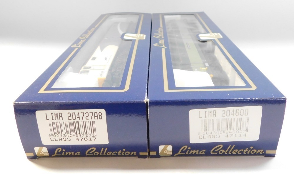 Lima Models OO gauge Class 47 locomotives, comprising 47114 ...