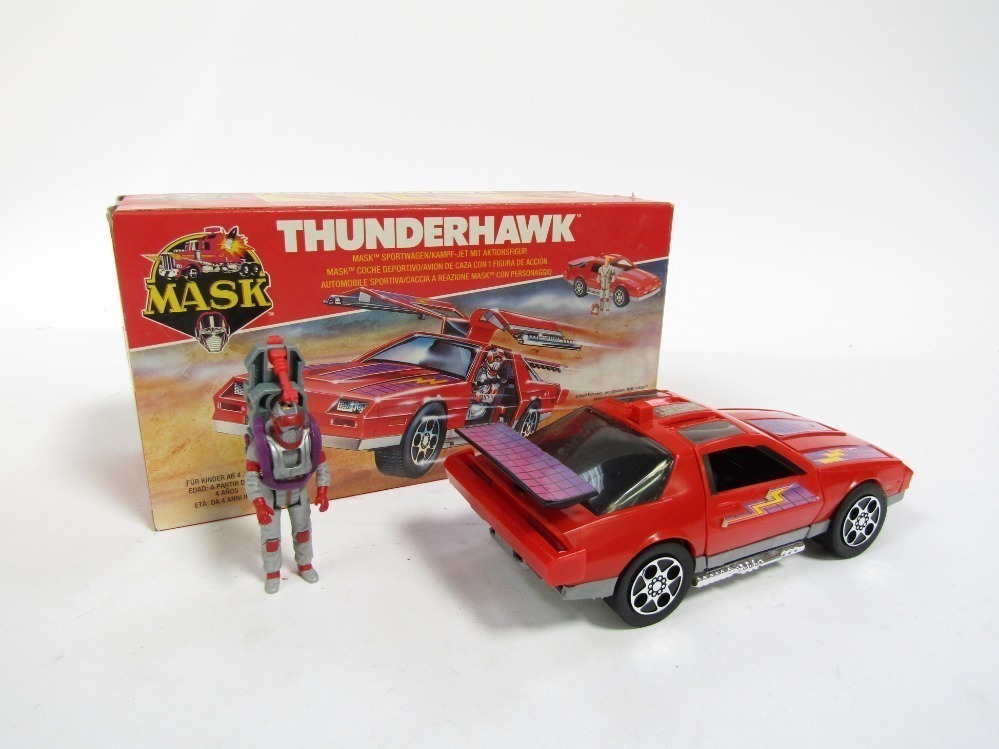 A Kenner Mask Thunder Hawk, boxed.
