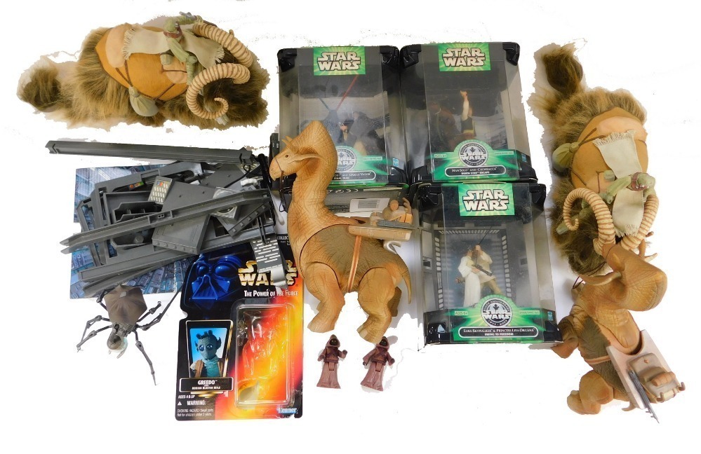 Hasbro 1990s Star Wars figure Death Star Escape, Luke Skywalker and ...