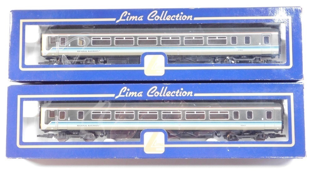 Lima Models OO gauge Class 156 two car DMU, Regional Railways livery ...