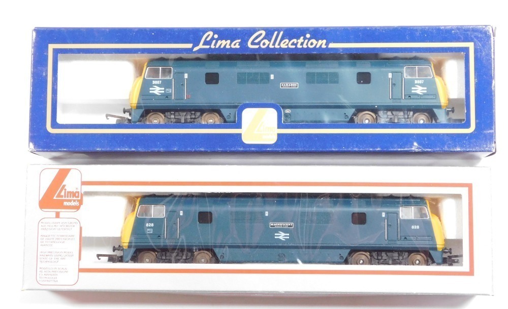 Lima Models OO gauge Class 42 Warship diesel locomotives, comprising ...