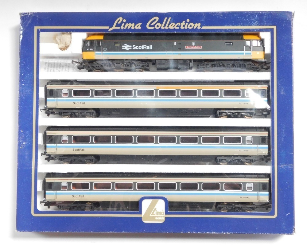 Lima Models OO gauge Scotrail Train Pack with Class 47 locomotive ...
