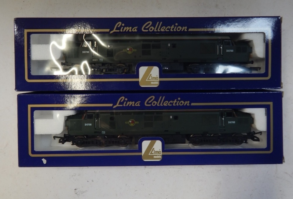 Lima Models OO gauge Class 37 locomotives, D6700, BR green livery ...