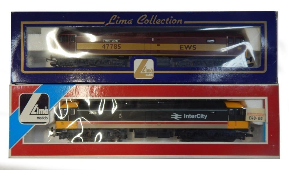 Lima Models OO gauge Class 47 locomotives, comprising 47785 Fiona ...
