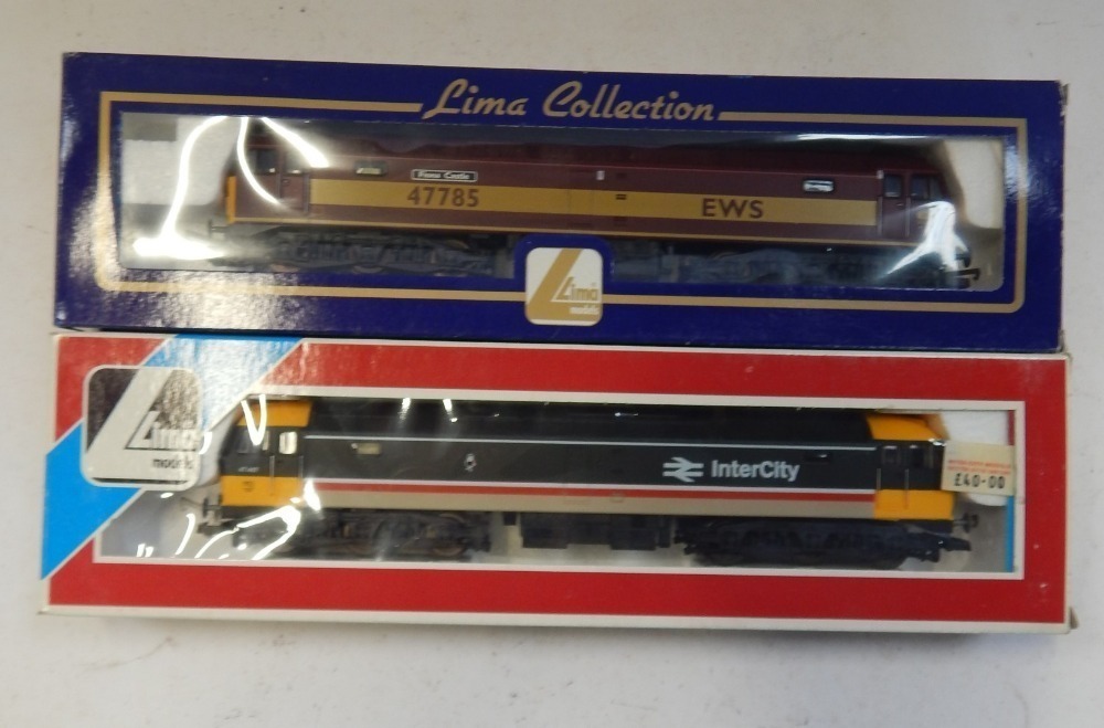 Lima Models OO gauge Class 47 locomotives, comprising 47785 Fiona ...