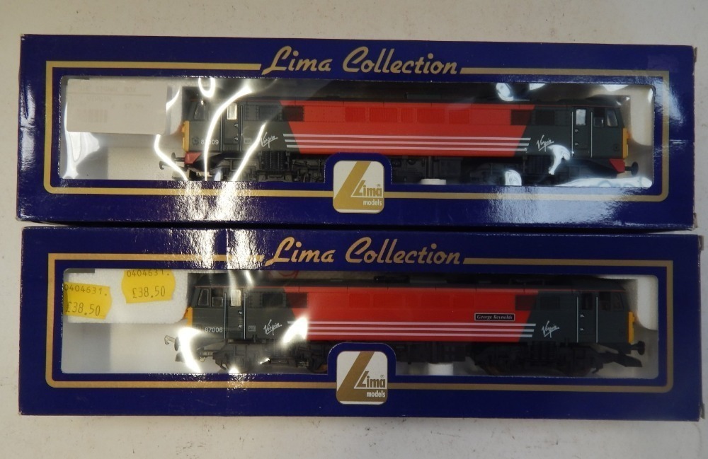 Lima Models OO gauge Class 87 locomotives, comprising 87006 George ...
