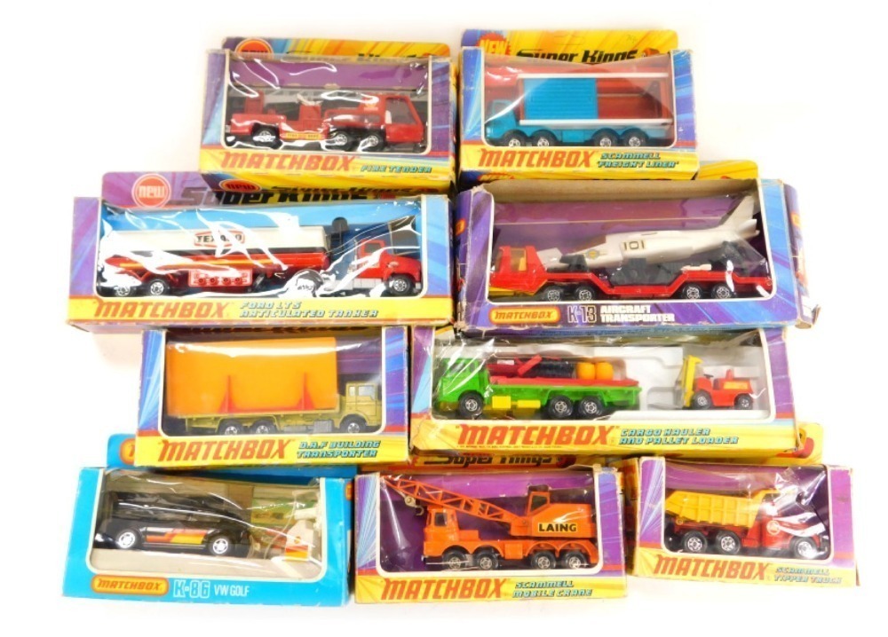 Matchbox Superkings diecast, including Ford LTS articulated tanker K16 ...