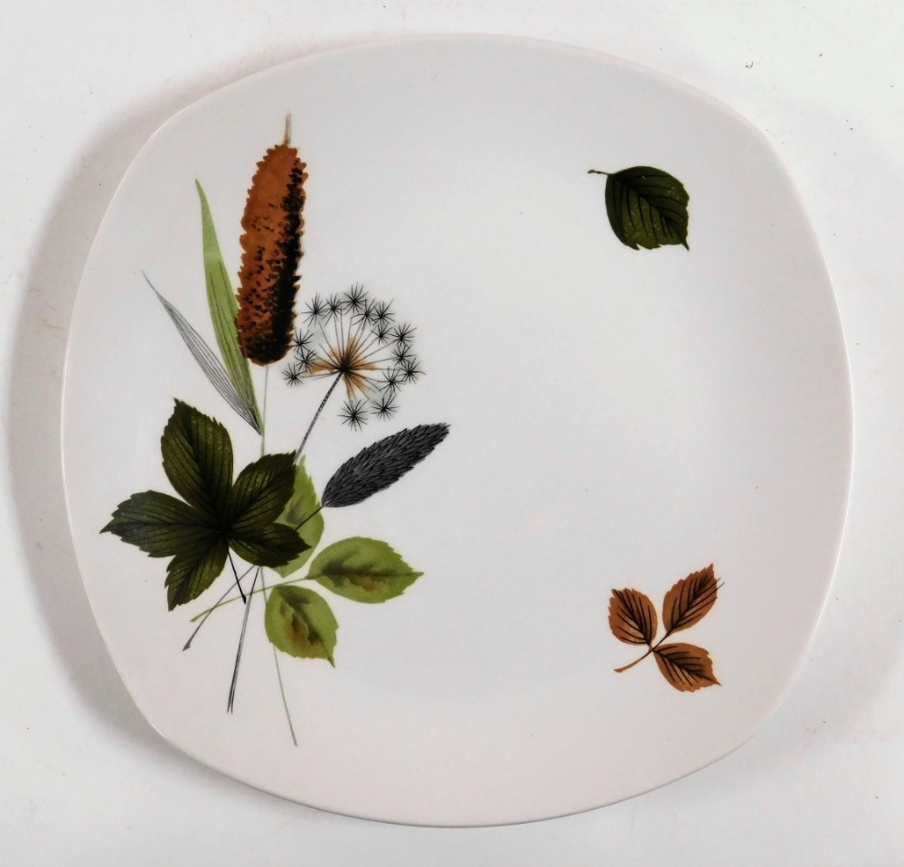 A Midwinter pottery Riverside pattern part dinner service, designed by ...