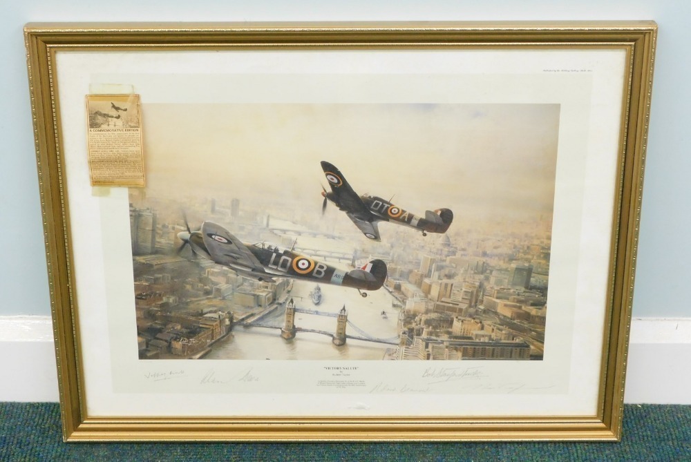 Robert Taylor. Victory Salute, artist signed limited edition print ...