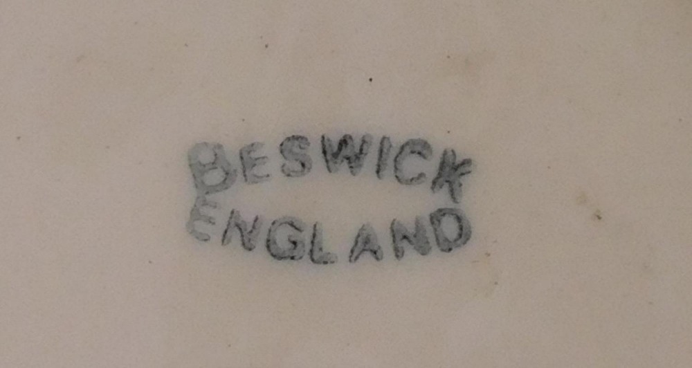 Three Beswick pottery figures of Barn Owls, number 2026, impressed and ...