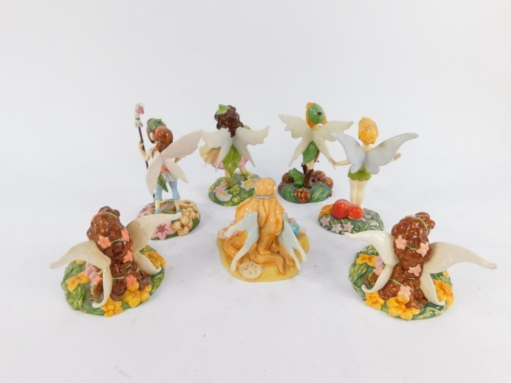 A group of Royal Doulton Disney Fairies pottery figures, comprising ...