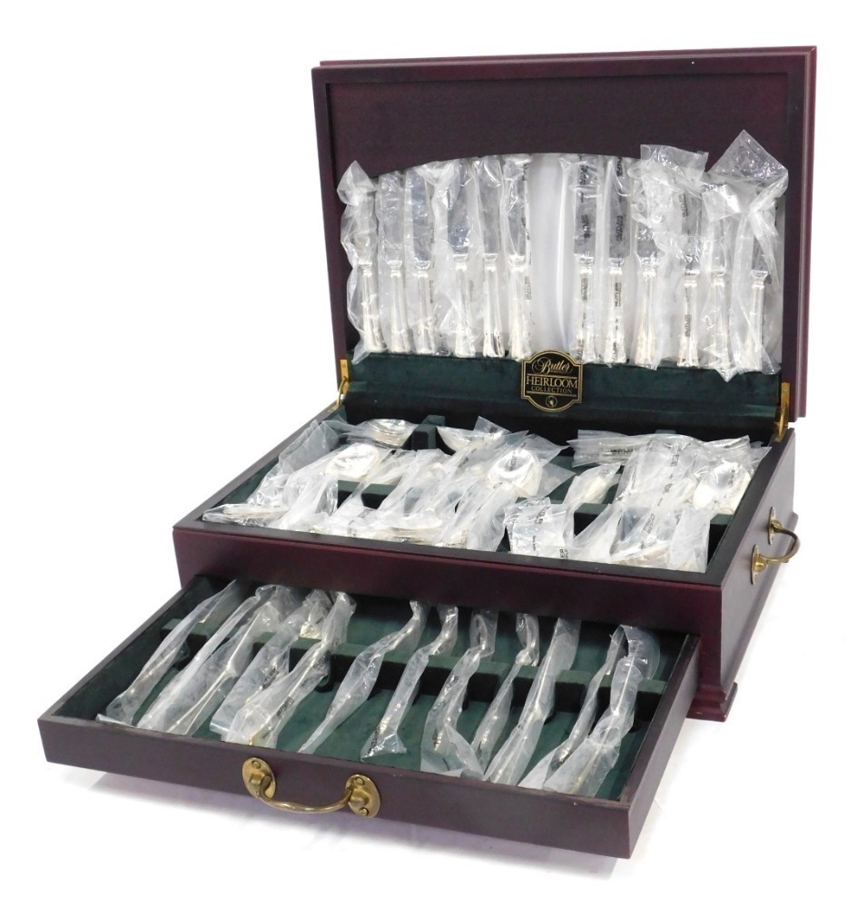 A Butler of Sheffield Heirloom Collection canteen of cutlery, for ...