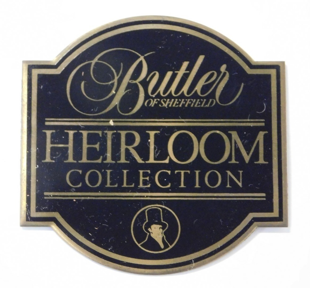 A Butler of Sheffield Heirloom Collection canteen of cutlery, for ...