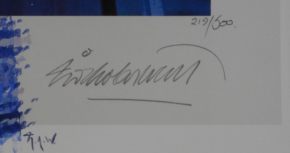 After Nicholas Watts. Le Mans 1958, signed limited edition print 219/ ...