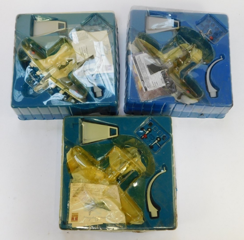 Three Corgi Aviation Aircraft diecast models, 1:144 scale, comprising ...