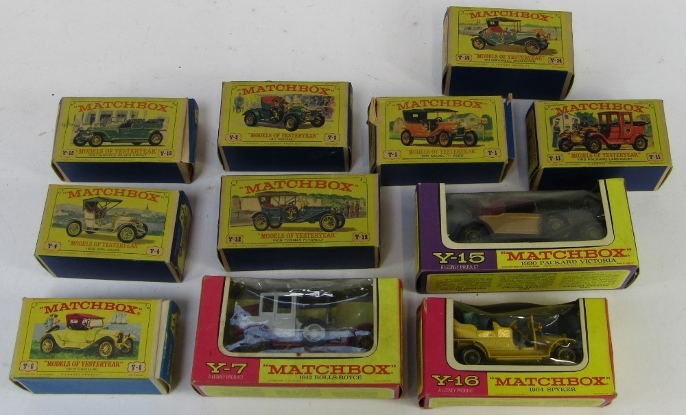 Matchbox Models of Yesterday diecast, including Y14 1911 Maxwell ...