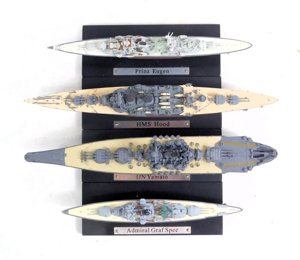 Atlas Editions military war ships, including the USS Missouri, HMS ...