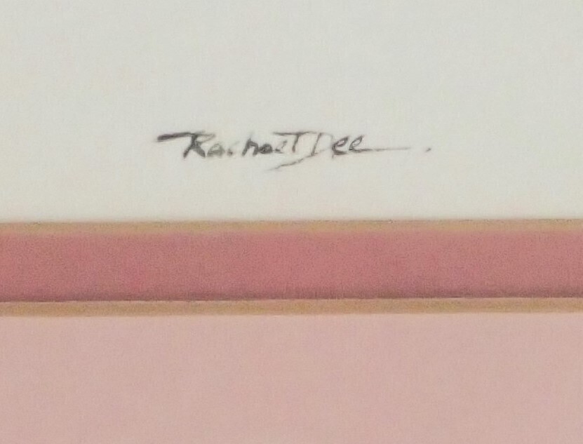 Rachel Dee (20thC). Floral and butterfly study, watercolour, signed ...