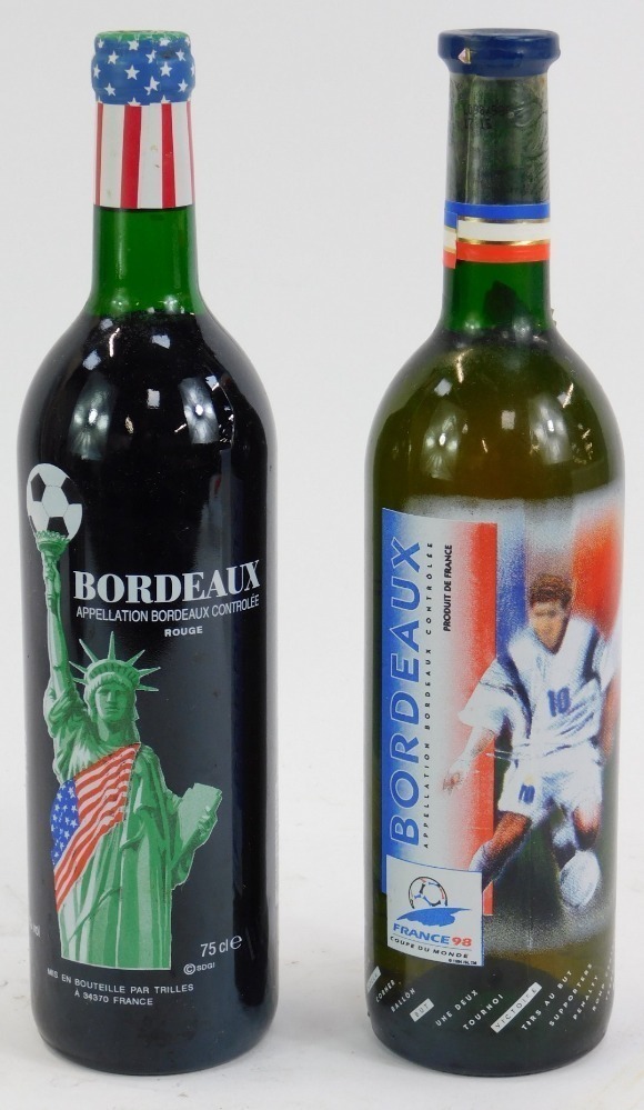 A group of 50th Anniversary of D Day commemorative wines and beers ...