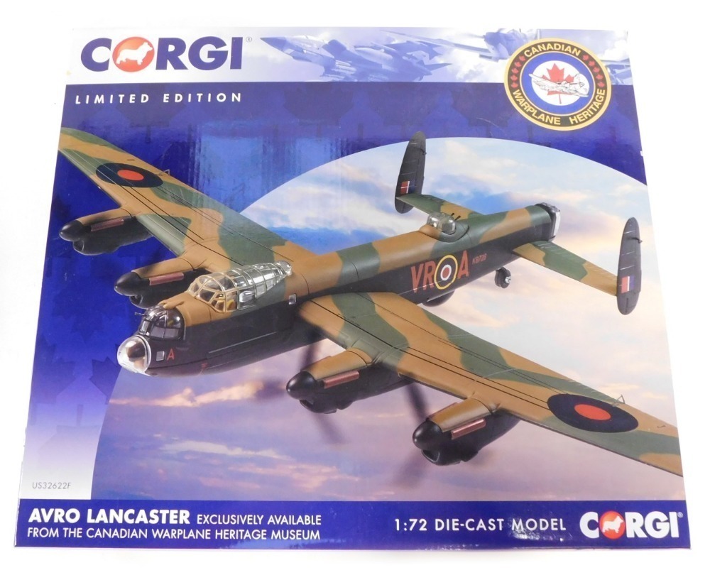 A Corgi limited edition Avro Lancaster, exclusively available from the ...