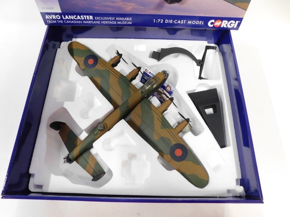 A Corgi limited edition Avro Lancaster, exclusively available from the ...